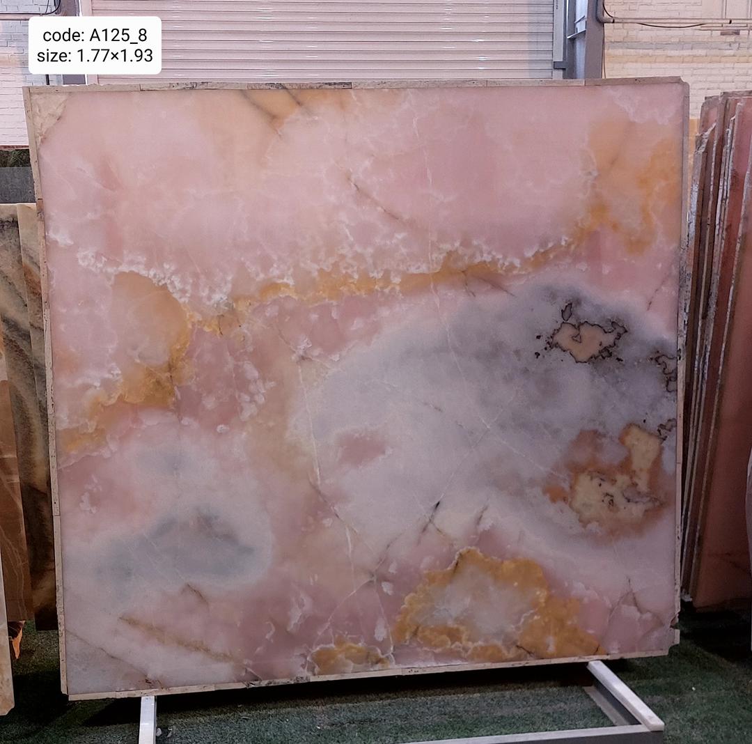 Pink Onyx Slabs