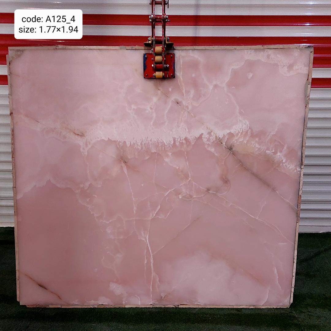 Pink Onyx Slabs