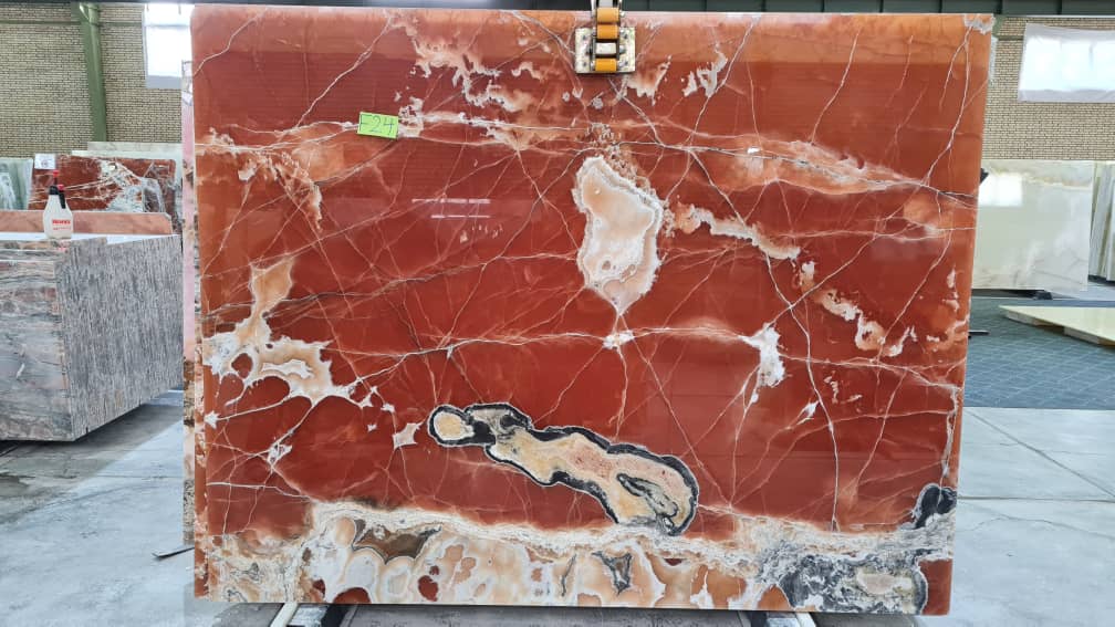 Red Onyx Slabs