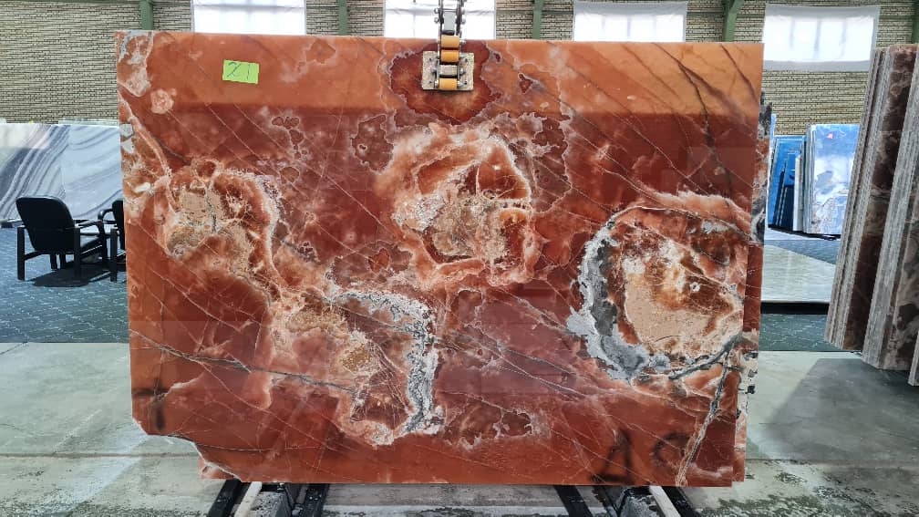 Red Onyx Slabs