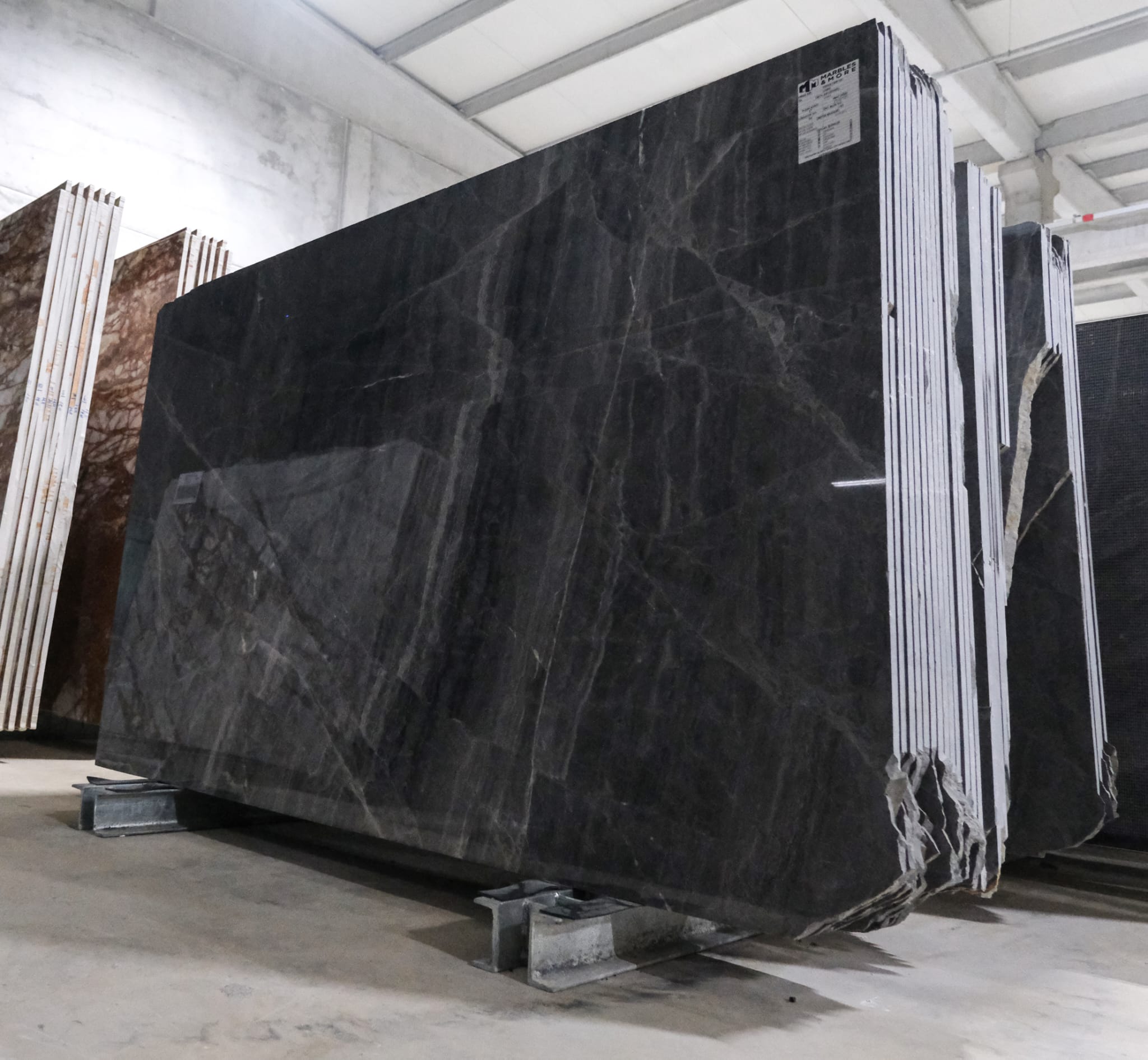 Tesla Grey 2 cm Slabs at Stock