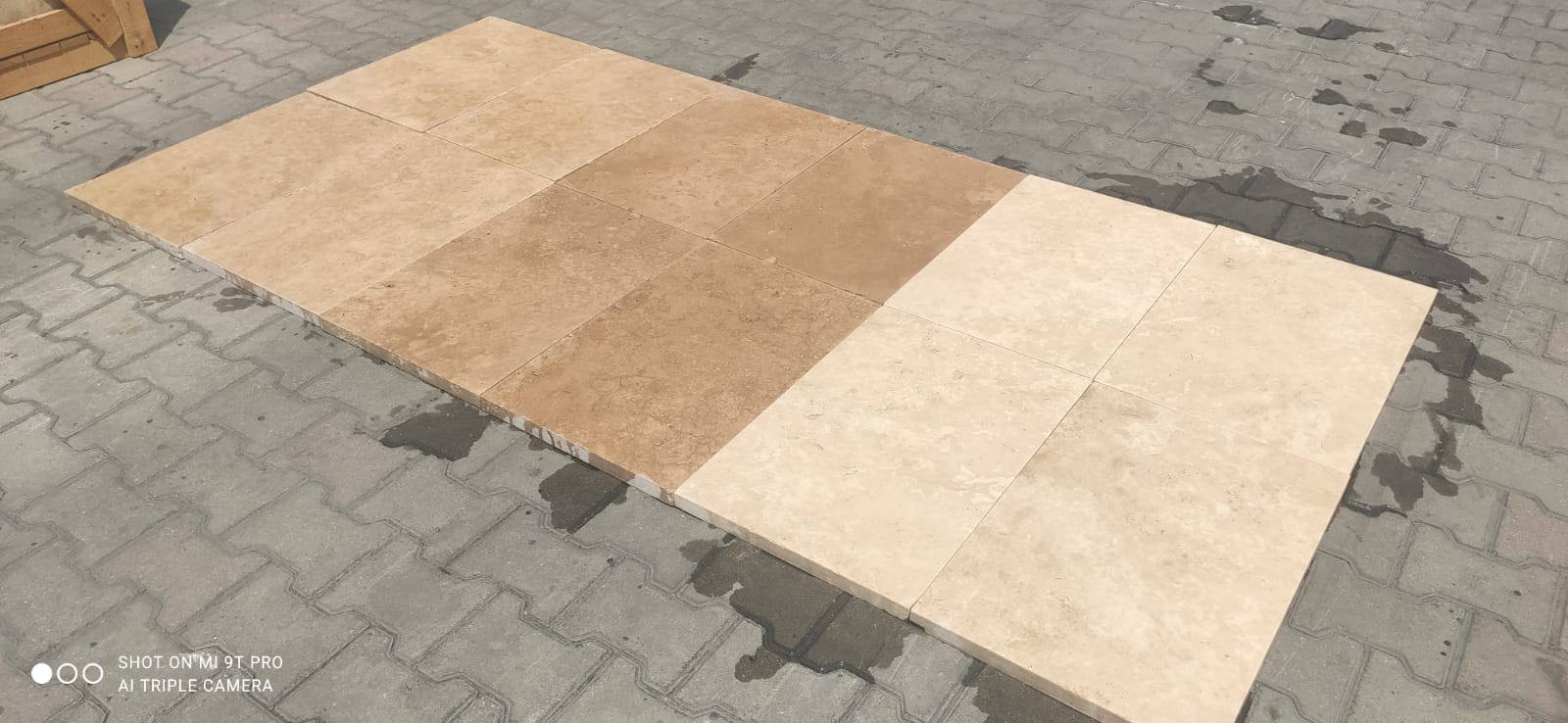Travertine Classic Light , Noce and Ivory
